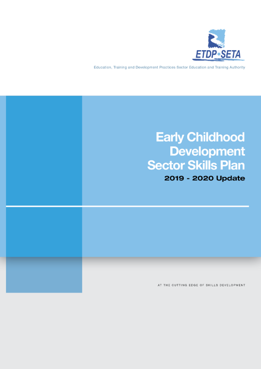 ETDP SETA: Early Childhood Development Sector Skills Plan 2019-2020 Update
