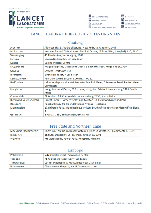 Lancet Lab Test Form at Gina Robbs blog